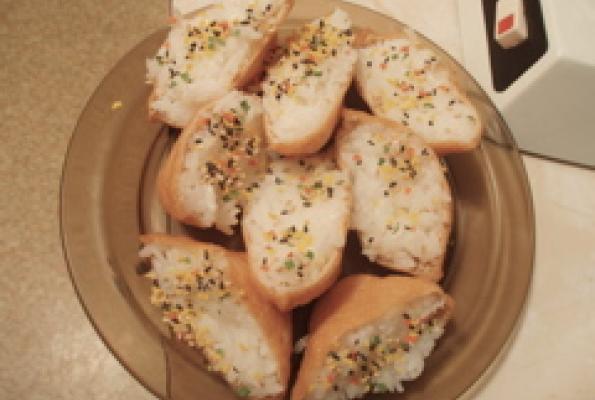 Yummy Inari (Stuffed Tofu Pouches) | VegWeb.com, The World's Largest ...