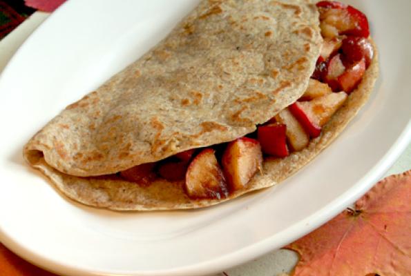 Cinnamon Apple Crepes | VegWeb.com, The World's Largest Collection of ...
