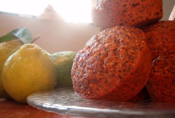 Health Freak Lemon Muffins | VegWeb.com, The World's Largest Collection ...