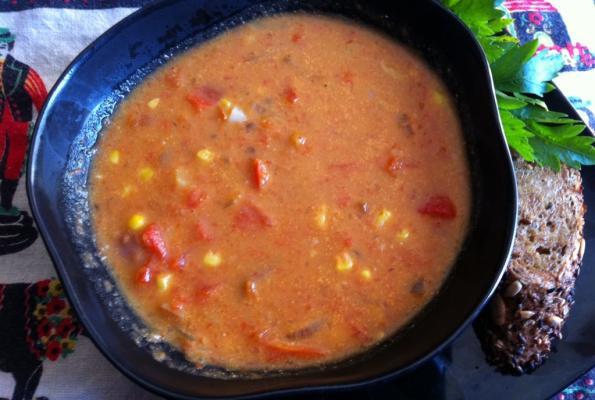Chipotle Roasted Red Pepper Chowder | VegWeb.com, The World's Largest ...
