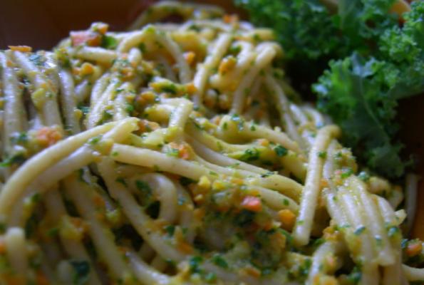 Feel Good Kale Sauce with Pasta | VegWeb.com, The World's Largest ...